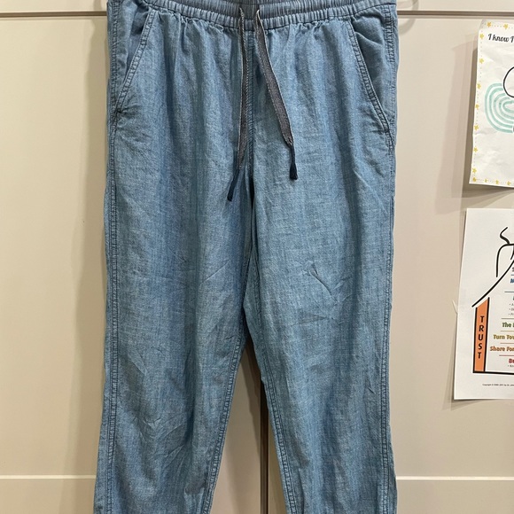 point sur | Pants & Jumpsuits | Point Sur Light Denim Jogger | Poshmark